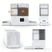 China B2B Wholesale Smart Automatic Pet Feeder WiFi App Control Large Capacity Anti-Jam Stable Design for sale