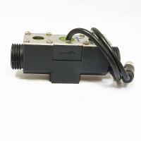 China DN10 Ultrasonic Flow Sensor Piezoelectric Transmitter And Receiver Sensor for sale