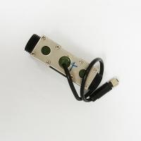 China DN10 Ultrasonic Flow Sensor Piezoelectric Transmitter And Receiver Sensor for sale