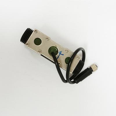 China DN10 Ultrasonic Flow Sensor Piezoelectric Transmitter And Receiver Sensor for sale