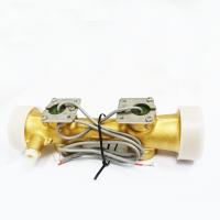 China Dia 20mm Brass Pipe Flow Sensor Ultrasonic High Temperature Resistance for sale