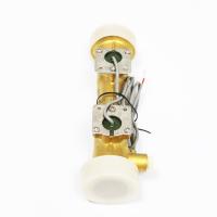 China Dia 20mm Brass Pipe Flow Sensor Ultrasonic High Temperature Resistance for sale