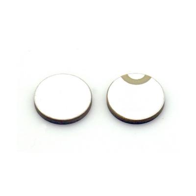 China Ultrasonic Piezo Ceramic Disc Transducer 1MHZ 15.5mm Diameter for sale