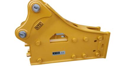 China Hadfield Steel 26 Ton 140mm Excavator Hydraulic Breaker 320B For Skid Steer for sale