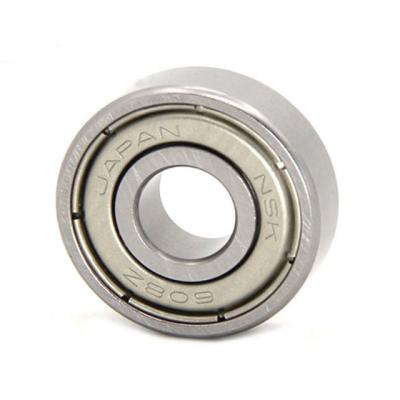 China Mini Skate Deep Groove Ball Bearing 608 608Z Z809 Bearing NSK Z809 Ball Bearing 809 NSK 608Z1 608ZZ for sale