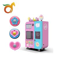 China Electric Sugar Fairy Floss Vending Machine 220V 240V For Subway Station for sale