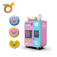 China 700W-2500W Robot Cotton Candy Vending Machine 350Kg Wireless Remote for sale