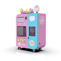 China 700W-2500W Robot Cotton Candy Vending Machine 350Kg Wireless Remote for sale