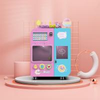 China 220V CE Automatic Cotton Candy Vending Machine 320kg In Subway Station for sale