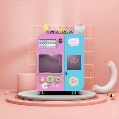 China 220V CE Automatic Cotton Candy Vending Machine 320kg In Subway Station for sale