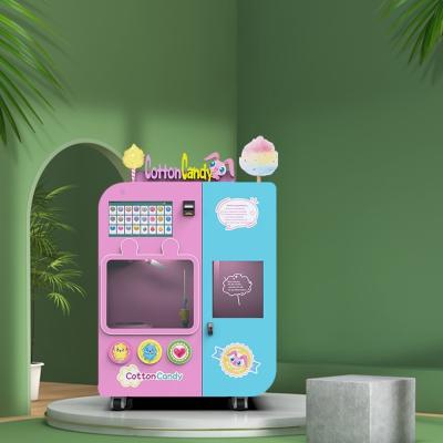 China Fully Automatic Cotton Candy Vending Machine GPS Positioning L650*W1300*H1750mm for sale