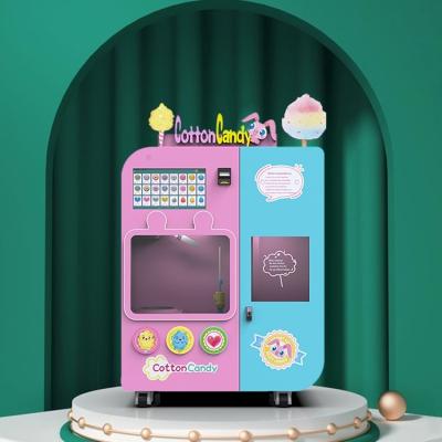 China 24 Hours Working Robot Cotton Candy Vending Machine 700W-2500W for sale