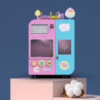 China Electric Sugar Fairy Floss Vending Machine 220V 240V For Subway Station for sale
