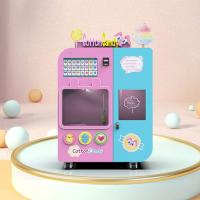 China 36 Fancy Cotton Candy Vending Machine 8kg 4 Sugar Boxes For Zoo for sale