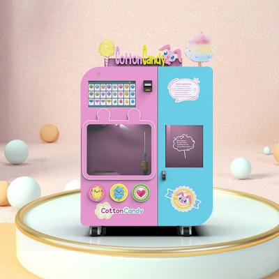China 36 Fancy Cotton Candy Vending Machine 8kg 4 Sugar Boxes For Zoo for sale
