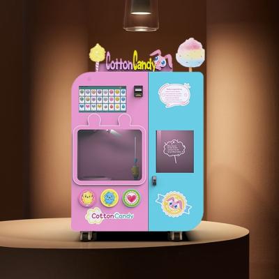 China Multiple Flavors fairy floss vending machine Red Rabbit Intelligent GPS for sale