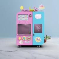 China Double Nozzle Fully Automatic Cotton Candy Machine for sale
