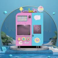 China High Durability Magic Cotton Candy Machine 220V CE Fairy Floss Vending Machine for sale