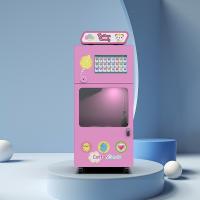 China Pink Automatic Flower Cotton Candy Machine 193CM Wireless Remote for sale