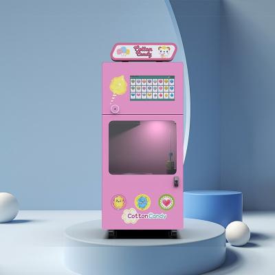 China Pink Automatic Flower Cotton Candy Machine 193CM Wireless Remote for sale