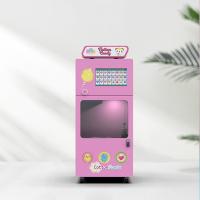 China Unmanned Operation Flower Cotton Candy Machine 36 Patterns With Mechanical Arm for sale