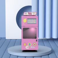 China Double Nozzle Fairy Floss Vending Machine Highly Interactive CE for sale