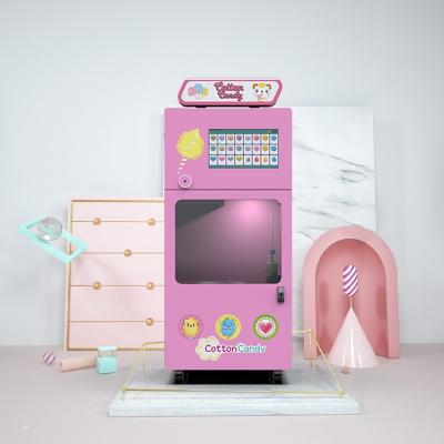 China CE GPS Robot Cotton Candy Vending Machine for sale