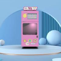 China 12 Flower Automatic Cotton Candy Vending Machine GPS Positioning for sale