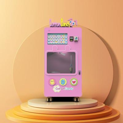 China OEM CE Automatic Cotton Candy Vending Machine 600W-2500W For Supermarket for sale