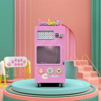 China GPS Remote Robot Cotton Candy Vending Machine for sale