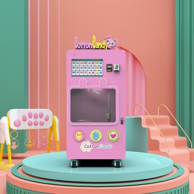 China GPS Remote Robot Cotton Candy Vending Machine for sale