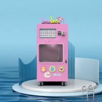 China LED Robot Cotton Candy Vending Machine 320kg 950*650*1800mm for sale