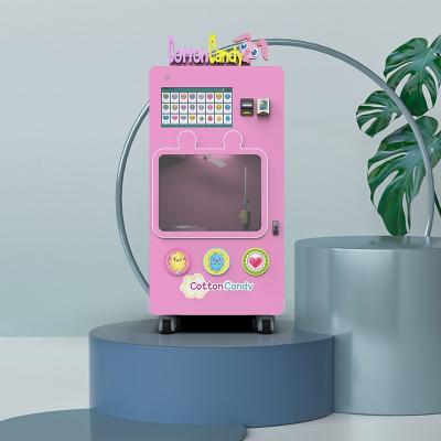 China Commercial Robot Cotton Candy Vending Machine High Security for sale