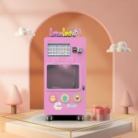 China ROHS Park Automatic Cotton Candy Vending Machine Bill Credit Card Payment for sale