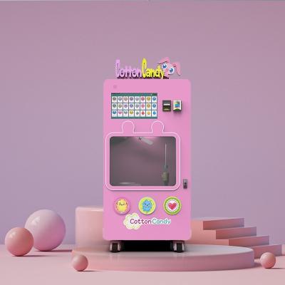 China ROHS Coin Operated Cotton Candy Machine 2500W Real Time Monitoring for sale