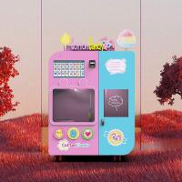 China Amusement Park Candy Floss Vending Machine GPS IoT Real Time Monitoring for sale