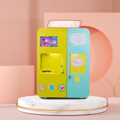China Unmanned Operation Smart Candy Floss Machine SDK ROHS for sale