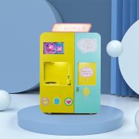 China High Capacity Smart Candy Floss Machine Coin Bill Payment 1750mm High for sale
