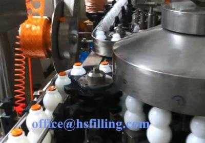 China Automatic 10-Head Yogurt Bottle Filling Sealing Machine 4000-5000BPH 170-270ml for sale