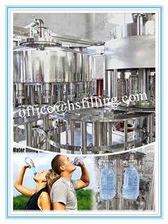 China 3-10L Water Bottle Packing Machine Washing Filling Capping 3-in-1 2000-3000 BPH for sale