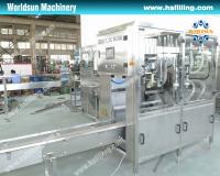 China Full Automatic High Speed Bottle Washing Machine Inside Outside Brusher 100-600 BPH SUS304 for sale