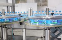 China Fully Automatic Square Jar Double Side Labeling Machine 10000-20000 BPH Stainless Steel for sale