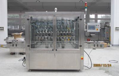China Rotary Volumetric Filler Detergent Liquid Filling Machine 2000-3000 BPH ISO CE for sale