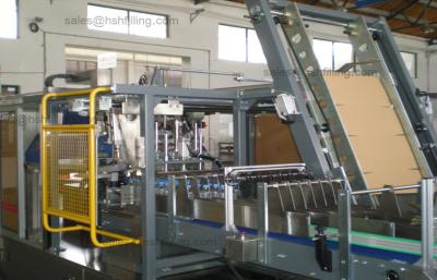 China Automatic Carton Packing Machine PLC Control L200-500mm W150-400mm H100-450mm for sale