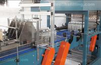 China Automatic Carton Packing Machine PLC Control L200-500mm W150-400mm H100-450mm for sale