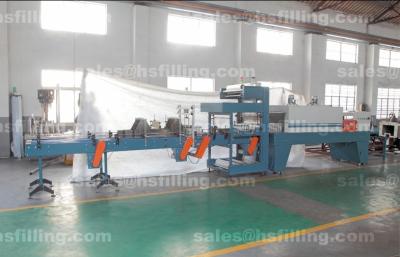 China Automatic PE Film Shrink Wrap Machine 720 Packages per Hour 380V for Beverage Plant for sale