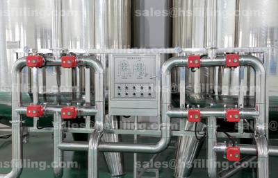 China Full Automatic Reverse Osmosis Water Treatment Equipment 20T/H CE ISO9001 PLC for sale