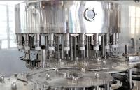 China 304 Stainless Steel Liquid Bottle Filling Machine 3-in-1 4kW to 11.28kW Hot Fill for sale