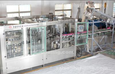 China Plastic Bottle Pesticide Filling Machine 3-in-1 Rinsing Filling Capping 2000-3000 BPH 304 Stainless Steel for sale