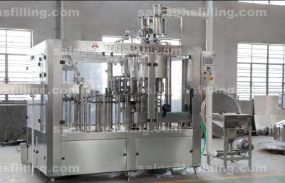 China 3 in 1 Plastic Bottle Hot Juice Filling Machine 2000-30000 BPH Aseptic Beverage Filler for sale